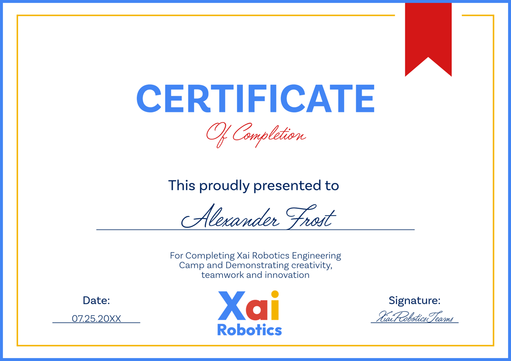 Xai Robotics Summer Camp